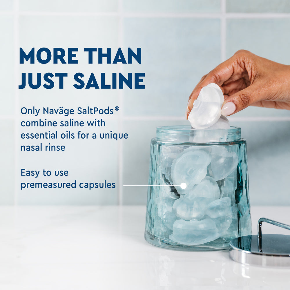 Navage Day & Night SaltPods 30-Pack | AM + PM Formula