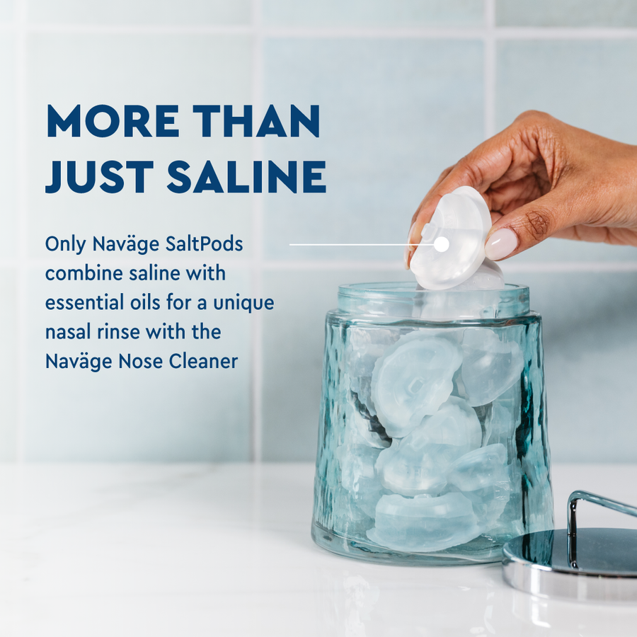 Navage SaltPods 30-Pack | Original Saline Capsules