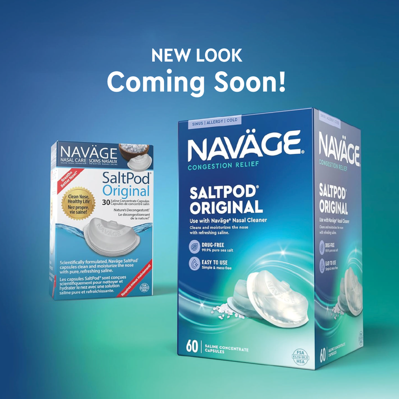 Navage SaltPods 30-Pack | Original Saline Capsules
