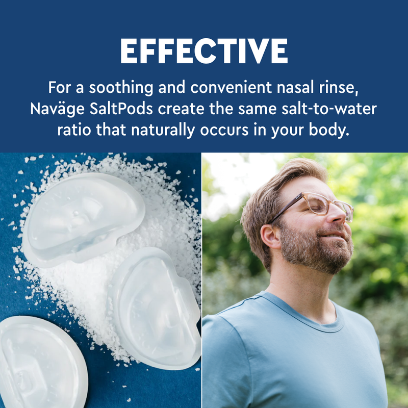 Navage SaltPods 30-Pack | Original Saline Capsules