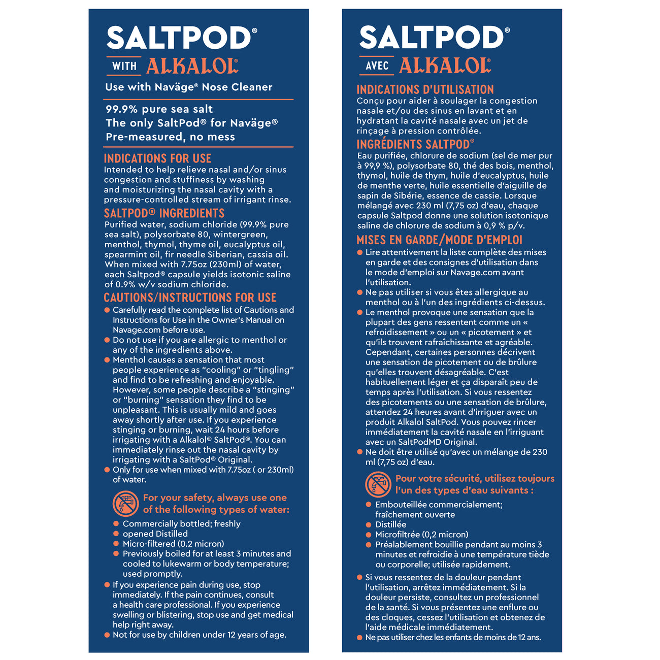 Naväge Alkalol SaltPod 30-Pack